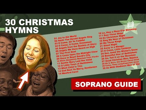 Complete SOPRANO Christmas Collection – 30 Carols with Animated Score