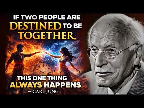 IF TWO PEOPLE ARE DESTINED TO BE TOGETHER, THIS ONE THING ALWAYS HAPPENS | CARL JUNG PSYCHOLOGY