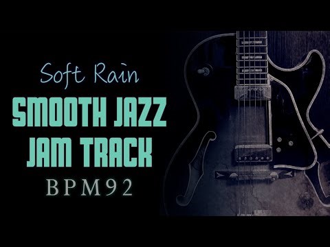 Soft Rain Smooth Jazz Backing Track in B minor