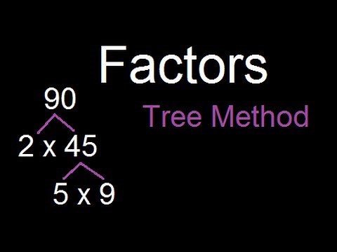 How to find all the factors of a Number - Tree method