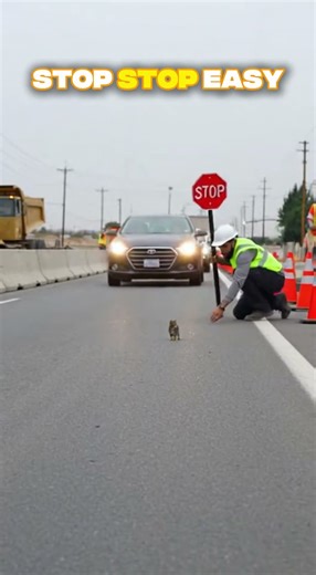 STOP Sign 🐾 Saved Life 😢