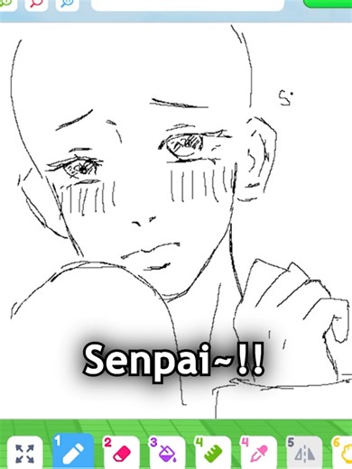 why does he look like he says senpai?? I SWEARRR I drew this only using mouse in Roblox Draw Me! This is part of my challenge of only using mouse to draw :33 #roblox #robloxdrawme #robloxavatar #twitch #yuzububbles