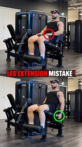 34K views · 18 reactions | LEG EXTENSION MISTAKE! ⬇️ Here’s a common...