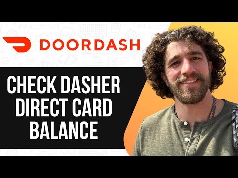HOW TO CHECK DASHER DIRECT CARD BALANCE (FULL GUIDE) 2025