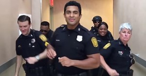 Cops Take The Lead On Fun Dance Performance