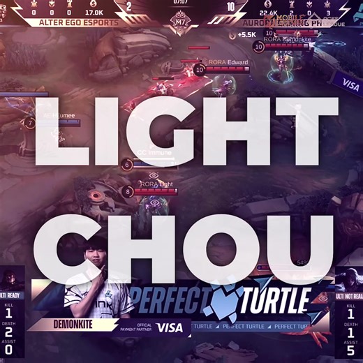 GRABE SUMIPA TONG CHOU NI LIGHT AH - AURORA PH VS ALTER EGO GAME 3 TT: #PHMCBAcesLeague #MLBB #MLBBM7 #LakasNgPinasSaM7