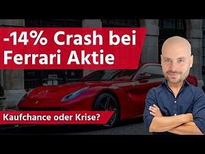 -14% crash in Ferrari shares – opportunity or crisis?