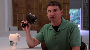 Mr. Beams MB380 Weatherproof Wireless Battery Powered LED Ultra Bright 300 Lumen Spotlight with Motion Sensor, White, 1-Pack