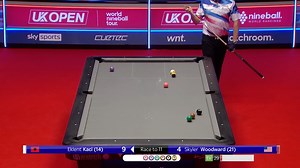 86K views · 1.7K reactions | Outstanding kick shot from Skyler Woodward led to a shot at the nine... How much will that one hurt  Kaci on the hill ⛰️ #UKOpenPool  | Matchroom Pool | Facebook