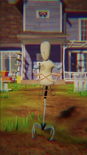 The Neighbor is a Mannequin !!! Hello Neighbor Mod Kit #helloneighbor