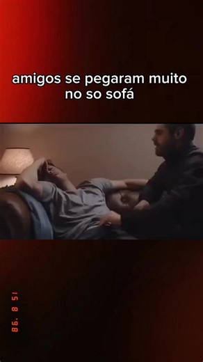 Friends Making Out on the Couch