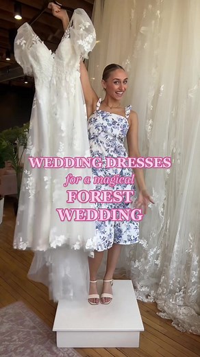 Enchanting Forest Wedding Dress Inspirations for 2023 and 2024 Brides