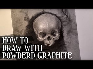 How I Draw With Powdered Graphite