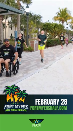 8th Annual - Fort Myers Half Marathon & 5k is on February 28. Sign up at FortMyersHalf.com. Fantastic Fort Myers city scape finisher medal, great shirts, free tracking app, free finish video and photos, the best running experience around! | Elite Events