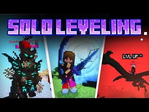 We tried this CRAZY Solo Leveling Minecraft Modpack