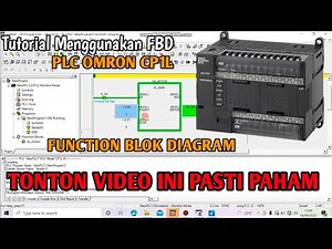 Tutorial FBD Function Block Diagram PLC Omron CP1L Cx Programmer | Tutorial Gampang dan Cepat