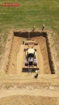 AI Build Factory | Ultra Realistic Bunker Construction Timelapse & AI Engineering Builds