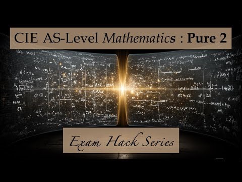 Exam Hack | CIE AS-Level Mathematics | P2 | Logarithm & Exponential Question
