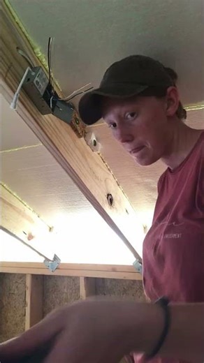 Wiring up the light boxes! #buildingourhouse #homestead #electrical