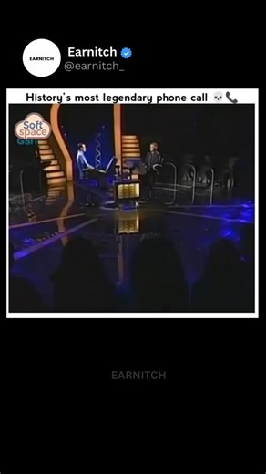 EARNITCH | The post features a 1 minute 18 second viral clip captioned “History’s most legendary phone call, capturing the defining moment of reality... | Instagram