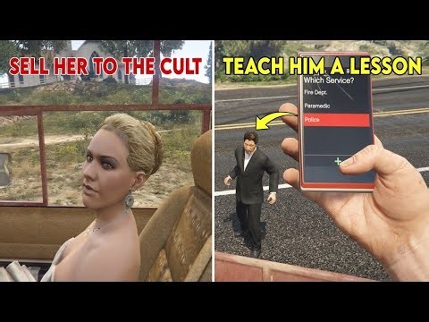 What Happens If You Kill or Let Them Go? GTA 5 – Runaway Bride (All Protagonists & Outcomes)
