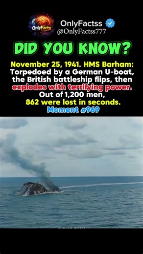 The HMS Barham Explosion: A WWII Tragedy (Part 1)