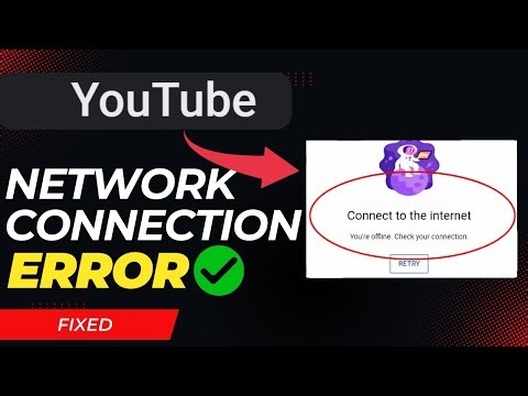 Fix No Connection Retry On Youtube || Connect To The Internet You're Offline Check Your Connection