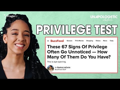 PRIVILEGE TEST: Are You More Privileged Than Me?