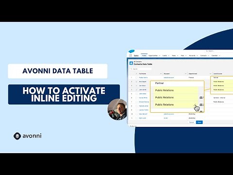 How to Enable Inline Editing in Salesforce Flows with the Avonni Data Table