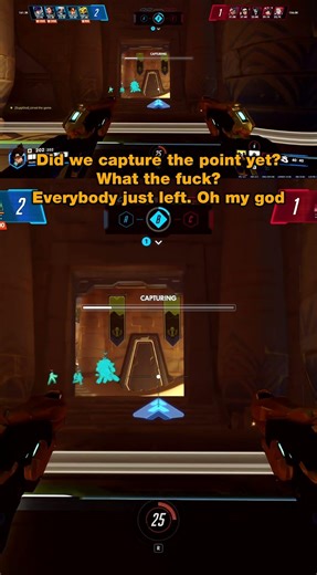 🚨 Epic Point Fail: Player Tries to Teach Team to Stay on Objective! #Overwatch #Control #Gaming