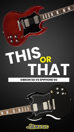JB Music Philippines on Instagram: "Step into the spirit of rock with two timeless SGs that deliver tone, power, and soul! The @gibsonguitar SG Standard in Heritage Cherry captures the late-’60s spirit with a solid mahogany body, rounded neck, and bound rosewood fingerboard. Its 490R and 490T Alnico 2 humbuckers cover everything from warm, clean passages to searing overdrive, while Grover tuners and a Tune-O-Matic bridge deliver tuning stability and precision. With chrome hardware and a black fu