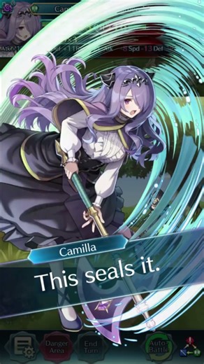 Young Camilla Critical Quotes - Fire Emblem Heroes #Shorts #Nintendo #FireEmblem