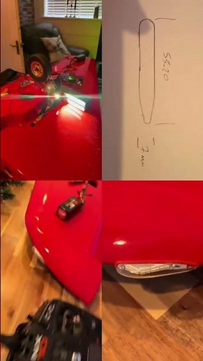 TopRC Odyssey lighting test 🔥 Custom Unilight wingtip mod