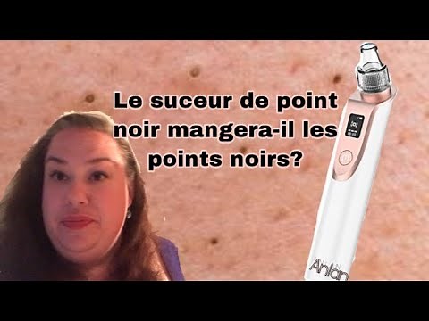 On test le TIRE-COMÉDON de ANLAN (aspirateur de points noirs)