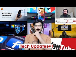Tech Updates #1 |YouTube Clips | IOS 14.4 Update | mi remote wireless charging | Microsoft | Sony