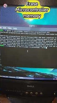 How to program pic16f628a using Arduino || on rasbien os || #shorts || @KoppalMechatronics