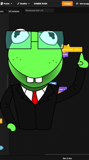 jour 3 pour créer un jeu incroyable sur scratch #coding #scratch #devlog #gaming