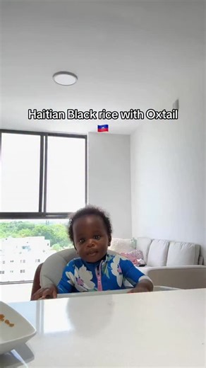 Haitian Black rice (djondjon) with Oxtail. She’s eating grown people food 😂 #haitiantiktok #pourtoi @mariepauleadje on TikTok. | Discover Haitian Cuisine