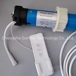 [Hot Item] Remote Roller Blinds Shutter Tubular Motor with Waterproof Connector
