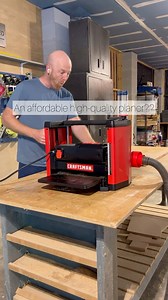 I didn’t think a planer was within reach until I saw this one. It works so smooth and I love that it’s easy to fold up and put away. If you have wanted to take your woodworking journey to the next level, this tool will help with that! #woodworker #woodworking #woodworkingtools #planer #craftsman #diyhomeimprovement #diyprojects #diywoodwork | Self-Taught Woodworking