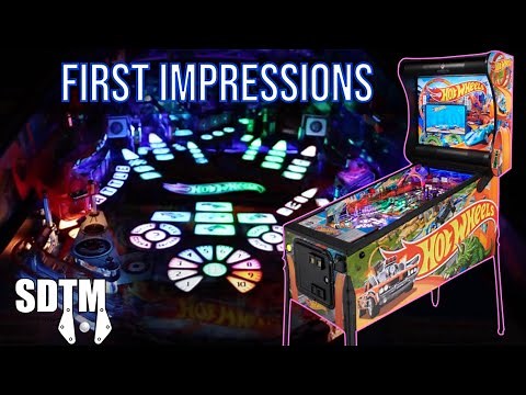 Hot Wheels Pinball Machine First Impressions