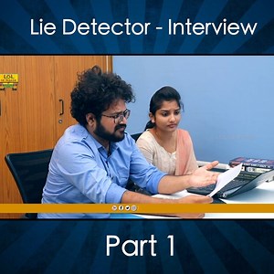 2.1K views | epudina job Interview lo lie detector vadadam vinnara..ardam kaleda ee video chuseyandi cheptha ani ardam ipothayi.. #LieDetectorInterview #Part1 | Lol Ok Please | Facebook