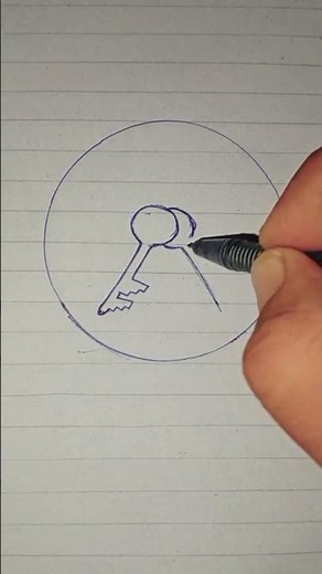 how to draw keys 🗝️🗝️ very very easy