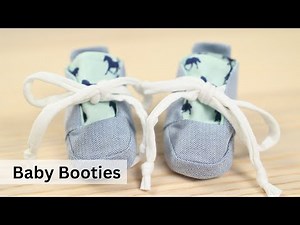 Making *THE* Cutest Baby Booties Ever! Sewing Handmade Gifts