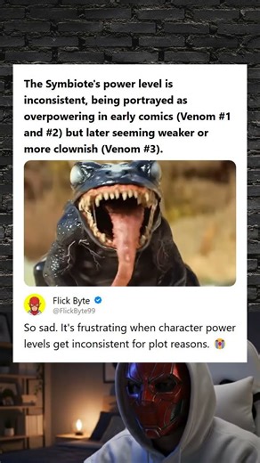 Symbiote Power Level Inconsistency in Venom Comics Explained