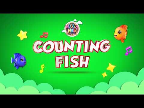Counting Fish🐟 | 1 to 10 Fish Song |Colorful Fish Adventure |Wobbly Walk Nursery Rhymes & Kids Songs
