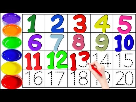 1 2 3 counting number for kids | 1 2 3 song | one two three counting #123