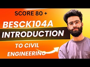 Introduction To Civil Engineering Vtu Important Questions | BESCK104A/204A