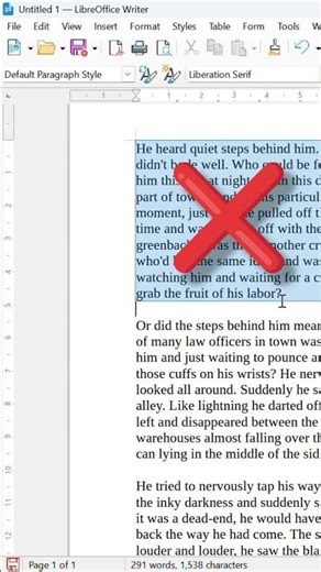 Stop Dragging! Select Paragraphs Instantly in MS Word & LibreOffice | Tech tips #howto #shorts