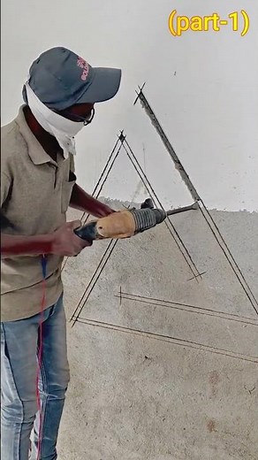 How To Install LED Profile Light Design for Cutting Walls (part-1) #electricalelectricianwireman